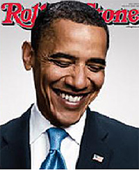Barack Obama: Rolling Stone Magazine Cover, Supported By Latino Stars