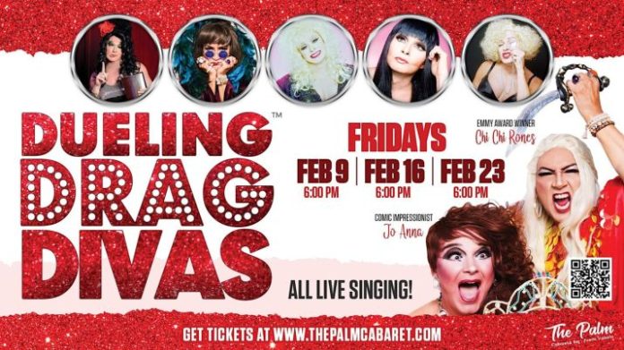 Dueling Drag Divas ‘Duke it Out’ in February at The Palm | Banderas News
