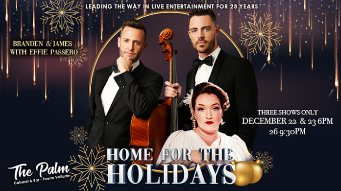 Branden & James and Effie Passero Home for the Holidays | Banderas News