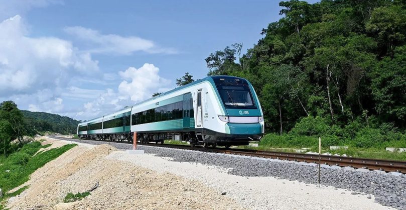 Mexican President Inaugurates First Stretch of Maya Train Line ...