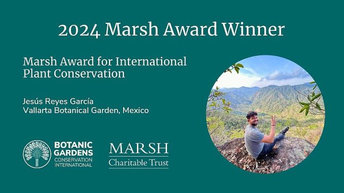 Vallarta Botanical Garden Director Wins 2024 Marsh Award | Banderas News